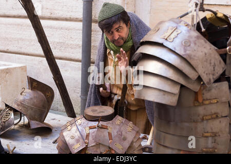 reenactment of an ancient roman blacksmith Stock Photo: 77230267 - Alamy