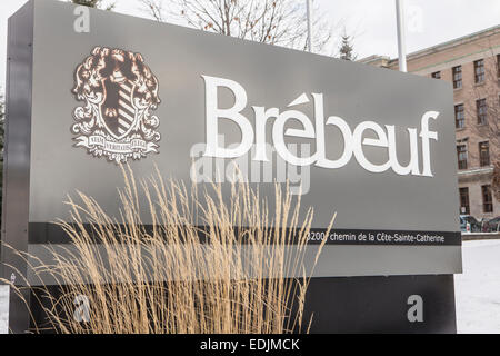 College Jean-de-Brebeuf college is pictured in Montreal Stock Photo - Alamy