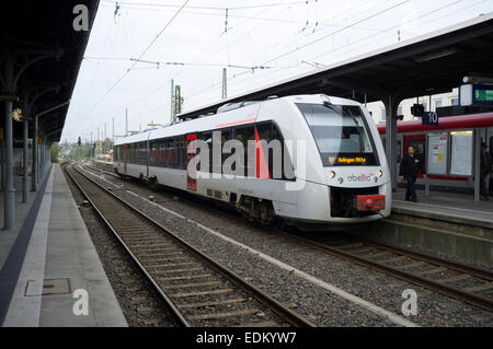 Abellio S7 passenger train to Solingen Mitte at Solingen HBF railway ...