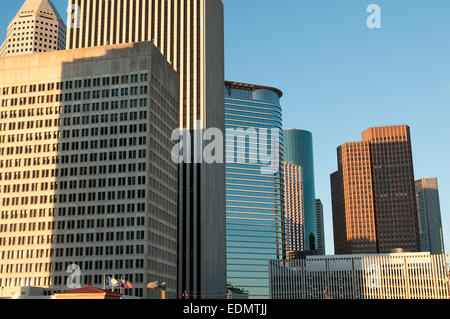 High rises in downtown Houston, Texas Stock Photo - Alamy