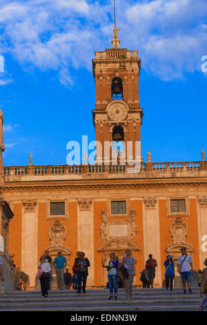 Capitoline hill, Cordonata stair, Campidoglio square, Piazza del ...
