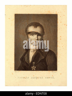 Nicolas Jacques Conté by Delaunay, sct Stock Photo - Alamy