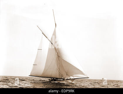 Saladin, Saladin (Yacht), Yachts, 1890 Stock Photo - Alamy