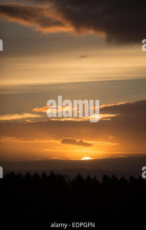Gwent Levels near Cardiff, Wales, UK. 10th December, 2014. UK Weather ...
