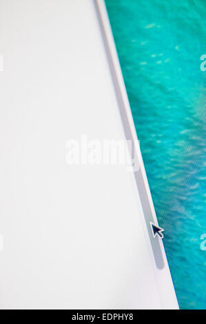 cursor on a scroll bar of computer screen Stock Photo - Alamy