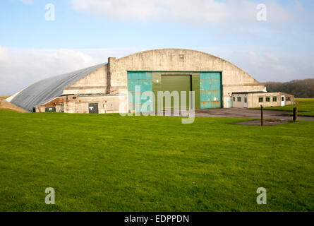 Swindon science museum near Wroughton, The old aircraft hangars at ...