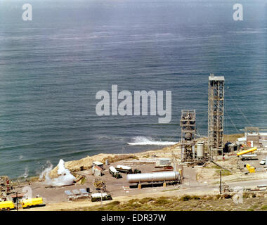 This image shows the testing of equipment at Pt Loma, with a binder and ...