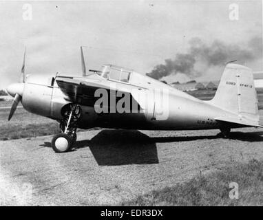 Grumman XF4F-5 Wildcat in flight 1940 Stock Photo - Alamy