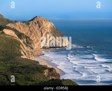 Point Reyes Sea Shore Landscape with sea stacks at sunset Stock Photo ...