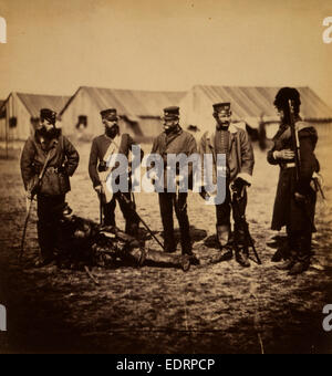 Lieutenant Colonel Munro & officers of the 39th Regiment Stock Photo ...