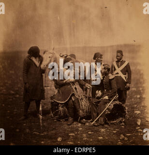 Ismail Pacha & Mr. Thompson of the Commissariat Stock Photo - Alamy