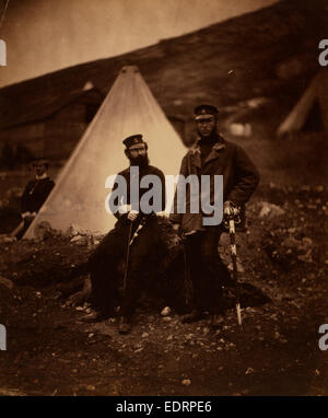 Captain Graham & Captain Macleod, 42nd Regiment Stock Photo - Alamy