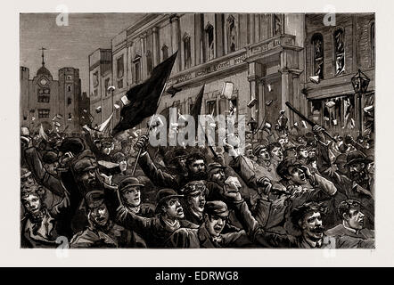 THE RIOTING IN THE WEST END OF LONDON, UK, FEBRUARY 8TH, 1886: GENERAL ...