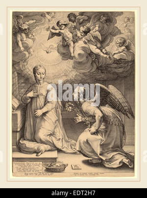 Hendrik Goltzius (Dutch, 1558 - 1617), Calliope, 1592, engraving Stock ...