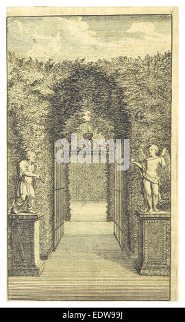 An illustration from 1768 by Bellamy, showing 'The Labyrinth of ...
