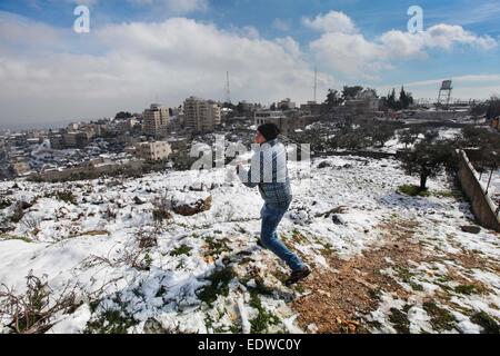 Jan. 10, 2015 - Bethlehem, West Bank, Palestinian Territory - A general ...