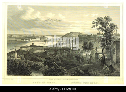 An 1859 illustration by Hunfalvy and Rohbock depicting the portal of ...