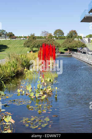 Chihuly Garden and Glass, a museum in Seattle, Washington, showcases ...