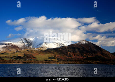 Snow on Skiddaw Stock Photo - Alamy