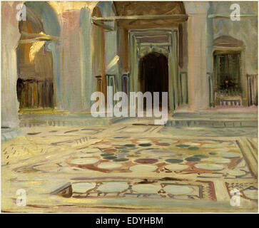 John Singer Sargent, Cairo, American, 1856-1925, 1905, watercolor over ...