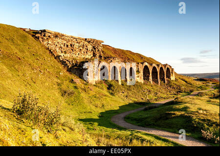 The kilns at Rosedale Chimney bank Stock Photo - Alamy