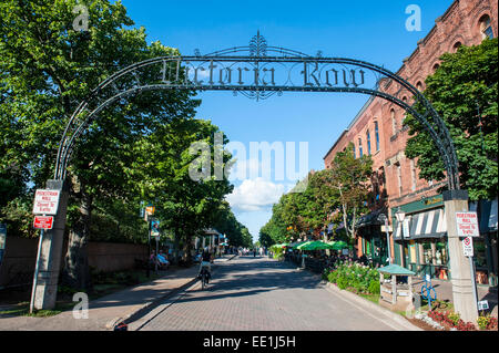 Victoria Row, Charlottetown, Prince Edward Island Stock Photo - Alamy