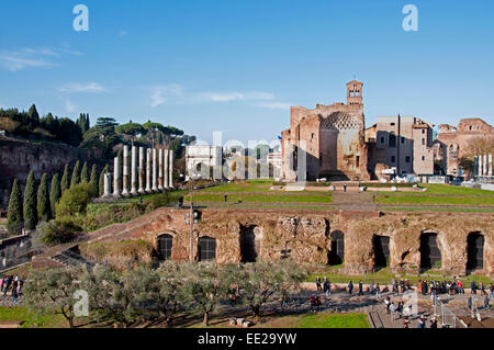 The Temple of Venus and Roma (Tempio de Venere e Roma) Rome Ruins Forum ...