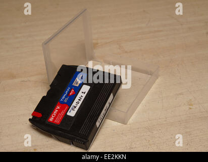 20 Giga byte tape streamer cartridge labeled Monday Stock Photo - Alamy