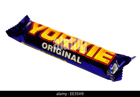Nestle Yorkie Chocolate Bar Shot In Studio Stock Photo - Alamy