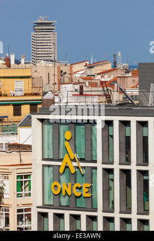 ONCE organización nacional de ciegos. Madrid. España Stock Photo - Alamy