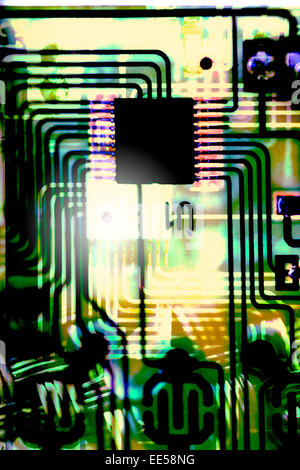 Old Computer Chip Stock Photo - Alamy