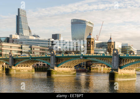 Southwark Bridge, London Stock Photo - Alamy