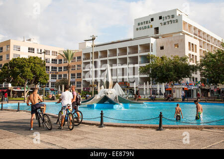 Netanya city centre, Israel Stock Photo - Alamy