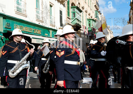 Armed Forces of Malta Marching Band Stock Photo - Alamy
