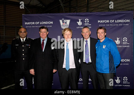 Met Commander Mak Chishty, Deputy Mayor Stephen Greenhalgh, Mayor of ...