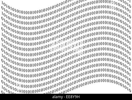 Binary Code Numerical Sequence Digital data Stock Photo - Alamy