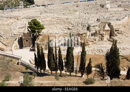 Monument for Absalom on the foot of the mount of olives in the Kidron ...