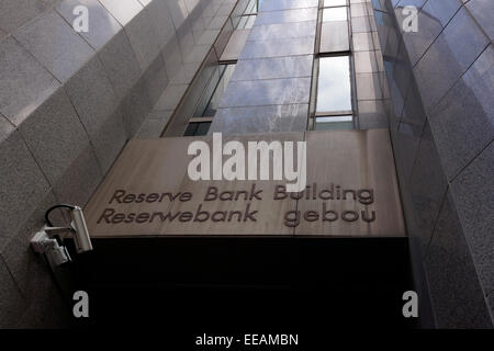 The South African Reserve Bank building in Cape Town South Africa Stock ...