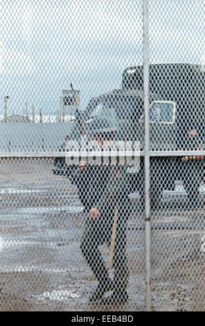 LONG KESH INTERNMENT CAMP, LISBURN, NORTHERN IRELAND - JUNE1972. Was ...