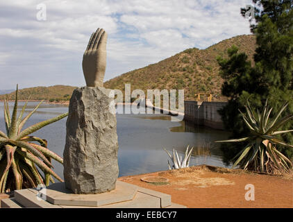 Irrigation reservoir in Mpumalanga, South Africa, in Winter 2021 Stock ...