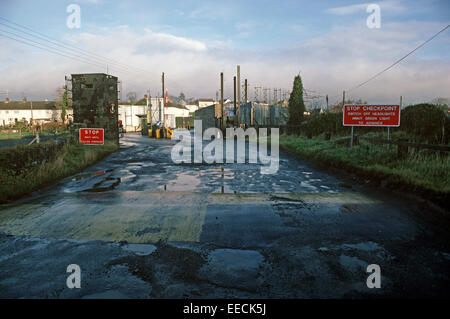 AUGHNACLOY, COUNTY TYRONE, NORTHERN IRELAND - NOVEMBER 1985. Aughnacloy ...