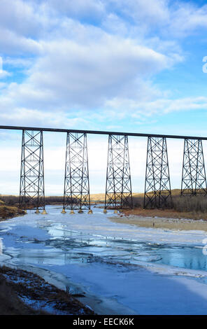 High Level Bridge at Lethbridge Alberta Stock Photo - Alamy