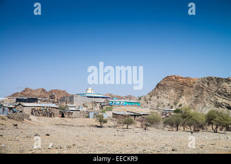 Aerial view of Berhale, Danakil desert, Afar, Ethiopia Stock Photo - Alamy