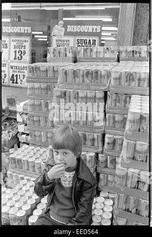 Lerwick Co-Op supermarket in the rain, Shetland Stock Photo - Alamy