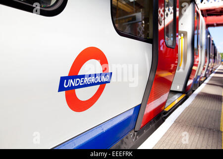 The new S Stock Metropolitan line train meets Metropolitan 1 outside of ...