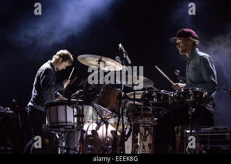 Cubbie Fink, Mark Foster and Mark Pontius of Foster The People at ...