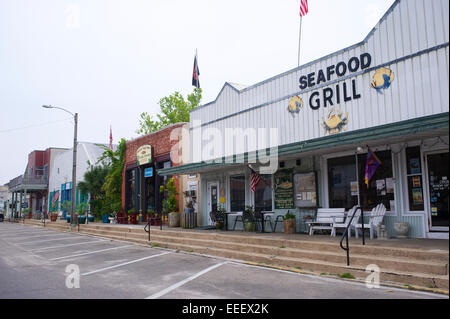 Downtown Apalachicola, Florida Stock Photo - Alamy
