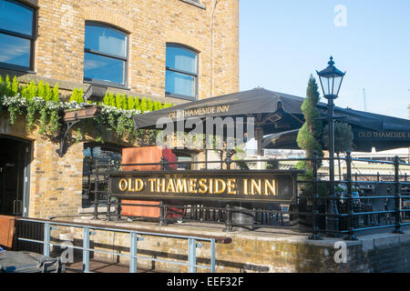 The Old Thameside Inn Pickfords Wharf London Stock Photo - Alamy
