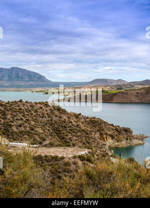 .View over Negratin Water Reservoir in Southern Spain Stock Photo - Alamy