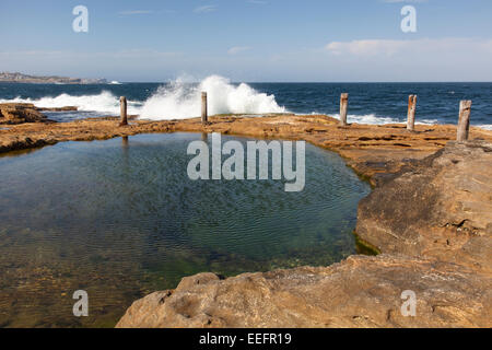 Ivor Rowe Rockpool, South Coogee, Sydney, NSW, Australia Stock Photo ...